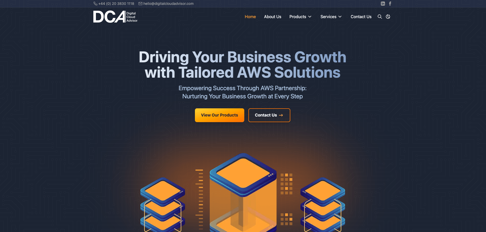 DigitalCloudAdvisor - AWS Solutions for Business Growth | DCA